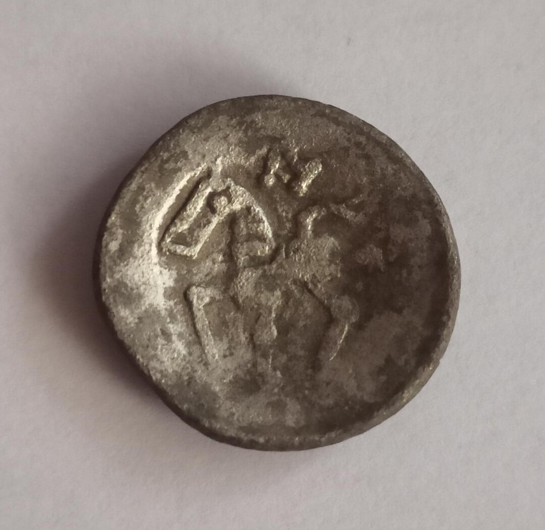Danubian Celts. Ancient Silver Coin With Horse /I Century B.c./ - Etsy