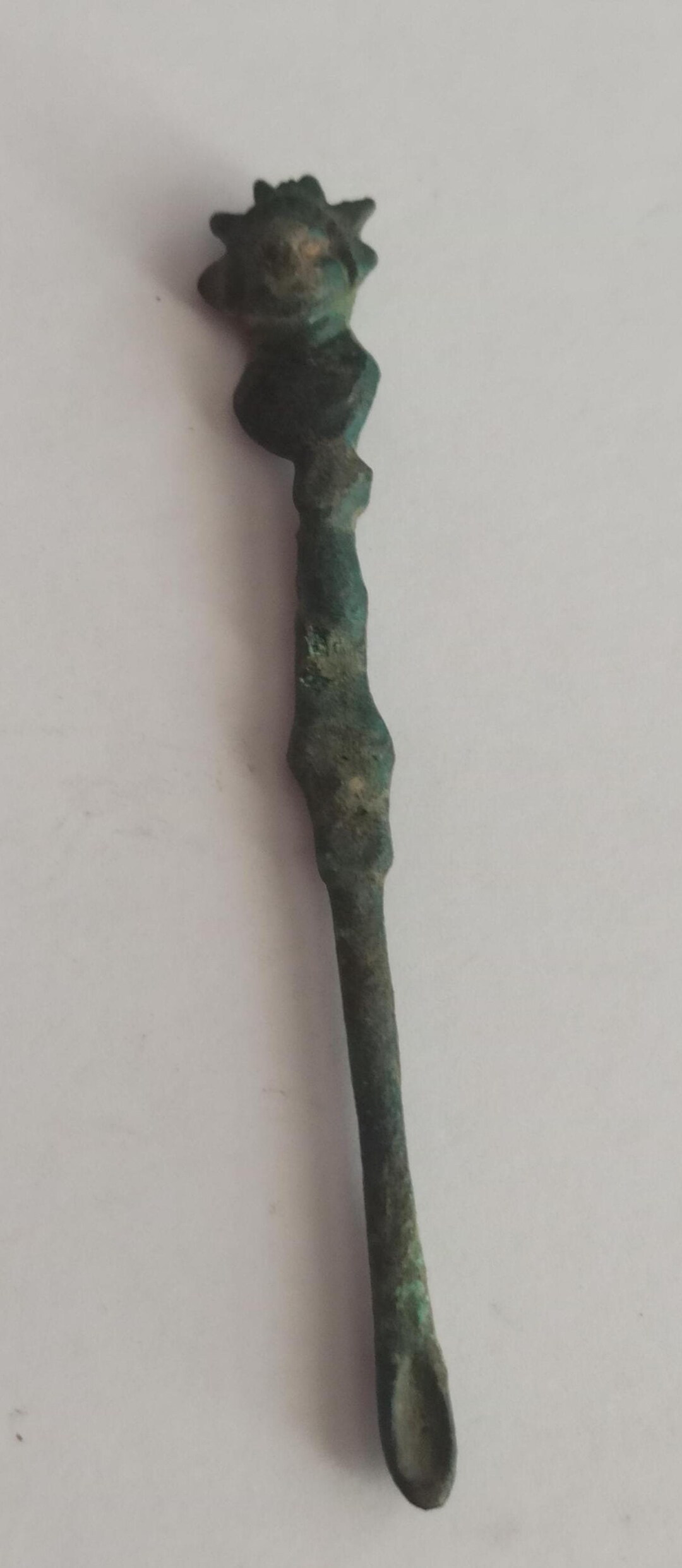 Rare Ancient Roman Bronze Ear Scoop With God Sol Invictus 100-300 Ad - Etsy