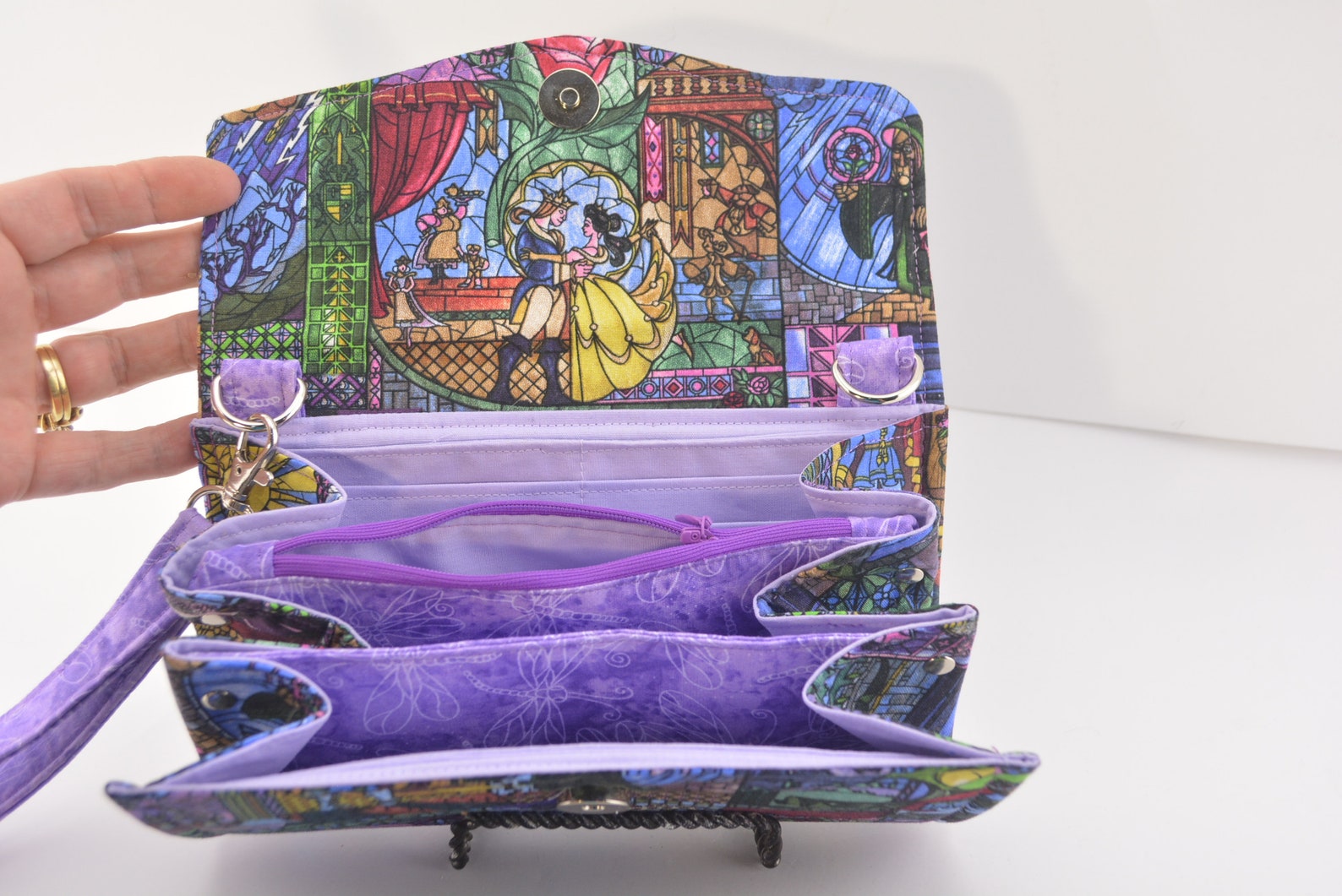 Beauty and the Beast Themed Wallet NCW012 Beauty Wallet - Etsy Sweden