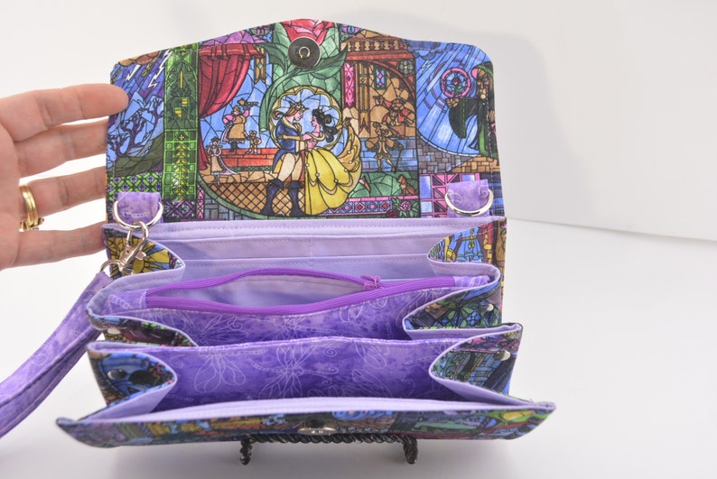 Beauty and the Beast Themed Wallet, *NCW012* Beauty Wallet, Ladies ...