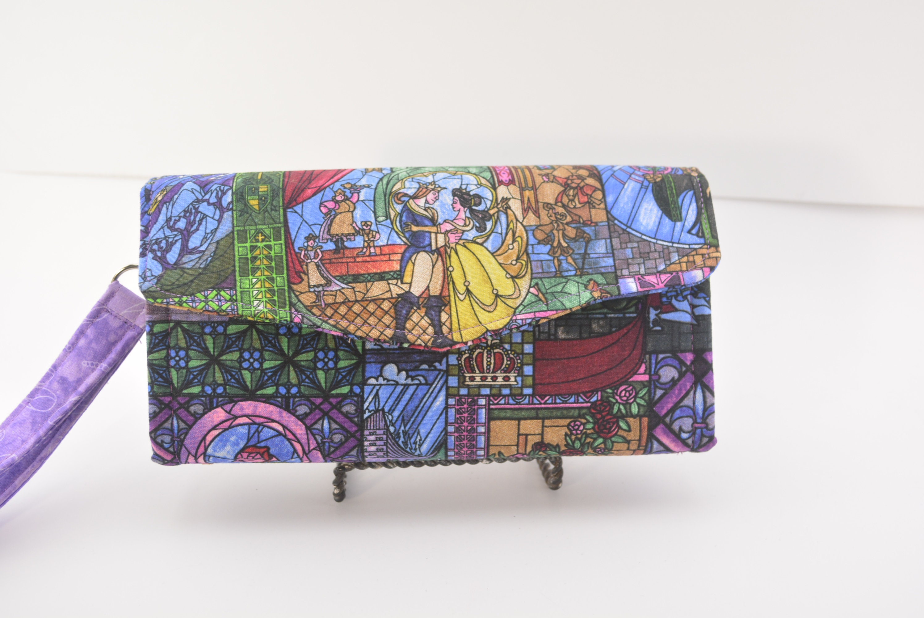 Beauty and the Beast Themed Wallet, NCW012 Beauty Wallet, Ladies Wallet ...