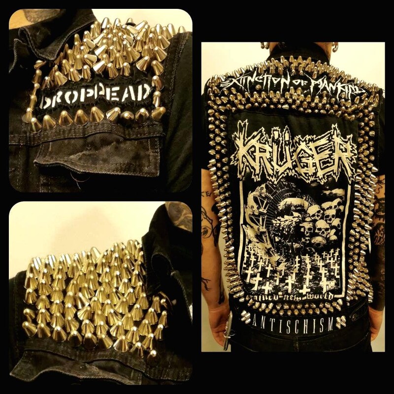 Punk Vest - Etsy