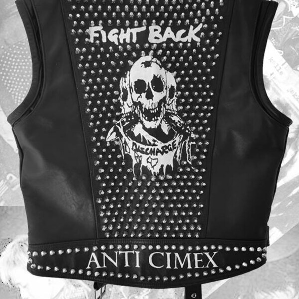 Punk Vest - Etsy