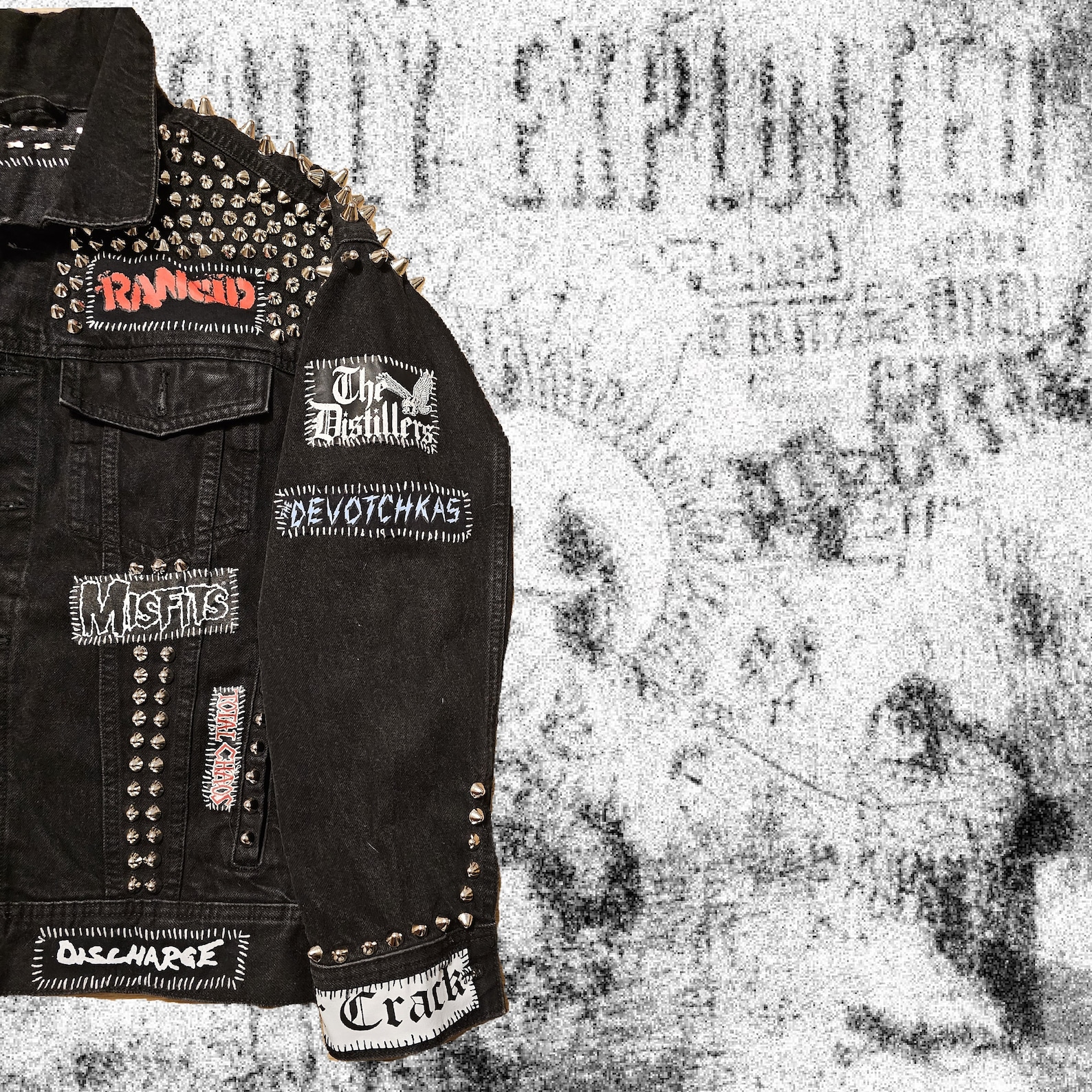 GG Allin Exploited Chaos UK Misfits Rancid Distillers GBH Discharge ...