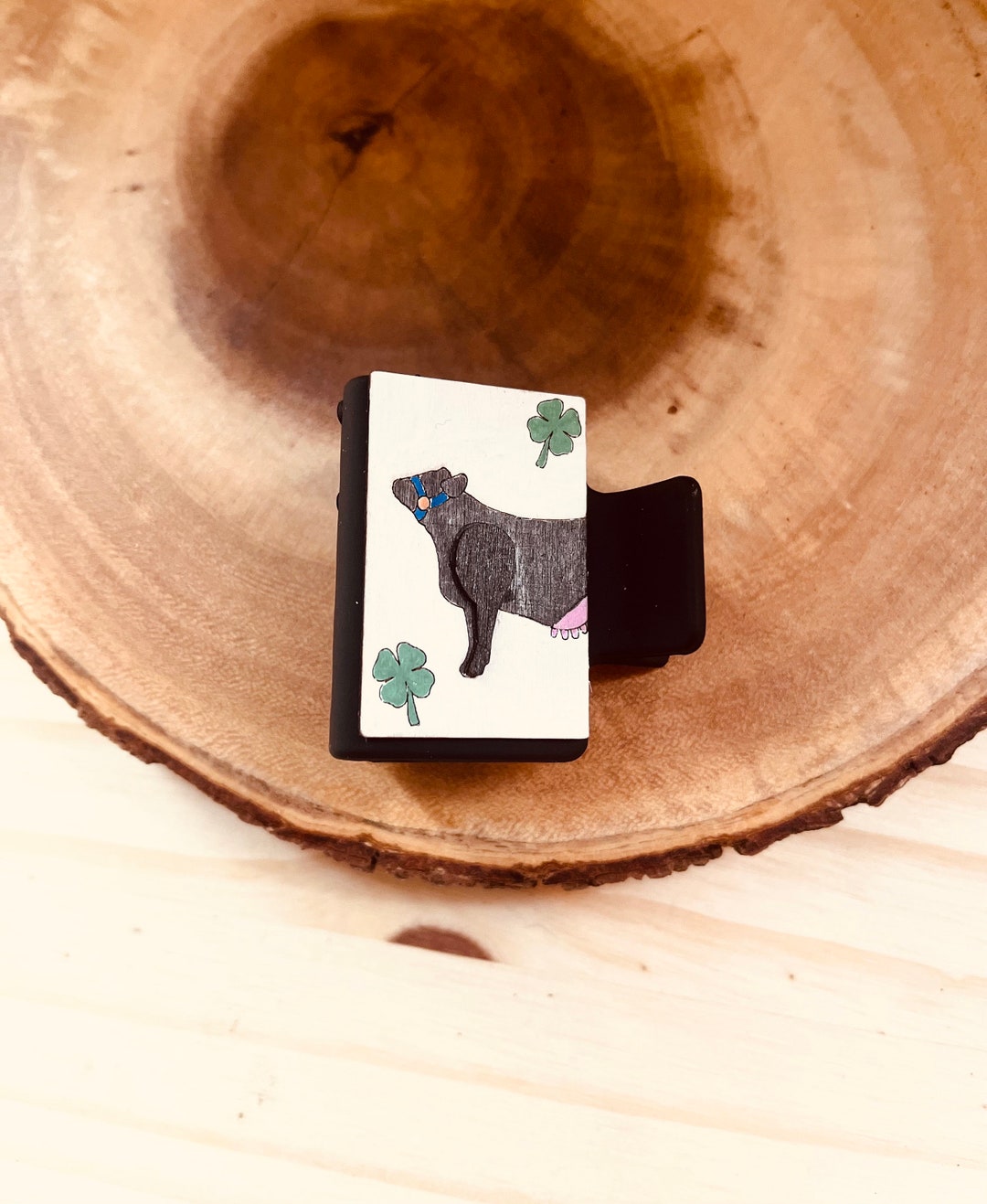 Livestock Show Heiffer Cow Claw Clip 2 Inch Hair Clip - Etsy