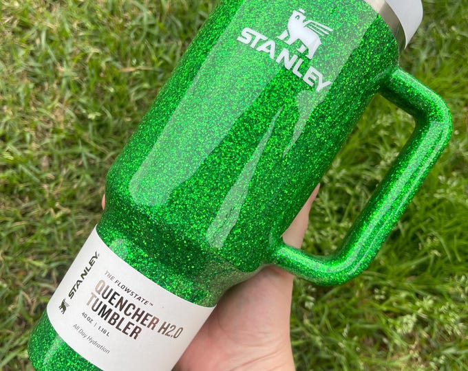 40 Oz. Cypress Stanley Quencher Pine Needle, Laser Engraved Tumbler - Etsy