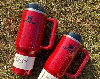 40oz Cherry Mocha Stanley Tumbler - Etsy