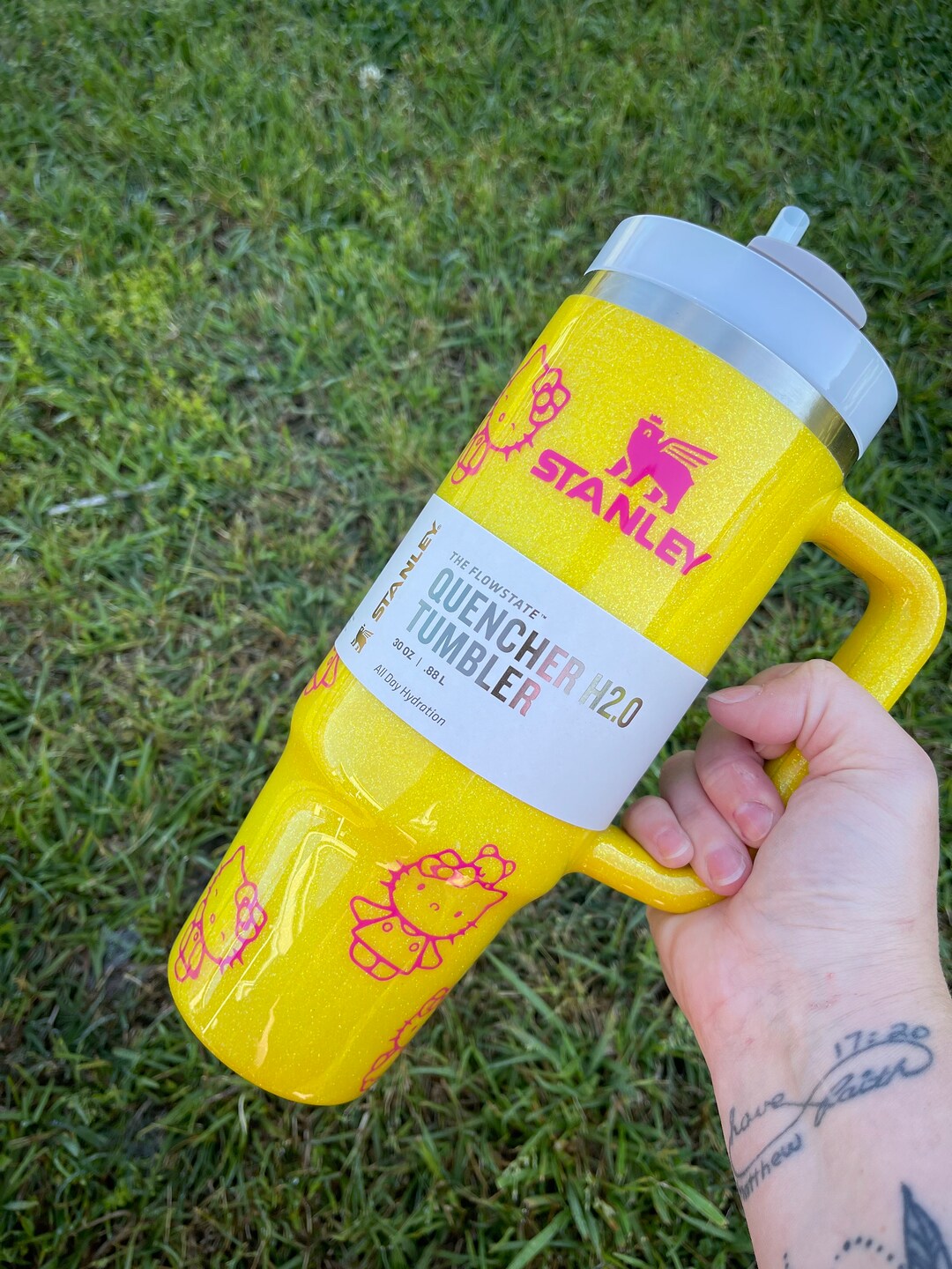 Customized Stanley Tumbler hello Kitt Ty Tumbler 40oz Personalized ...