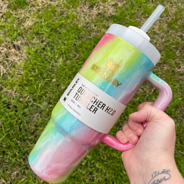 Rainbow Stanley Cup - Etsy