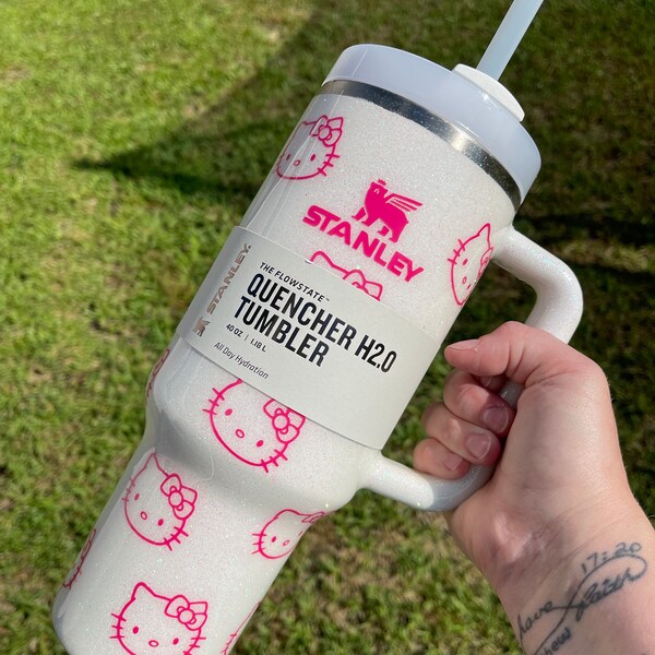 Hello Kittys Stanley Tumbler - Etsy