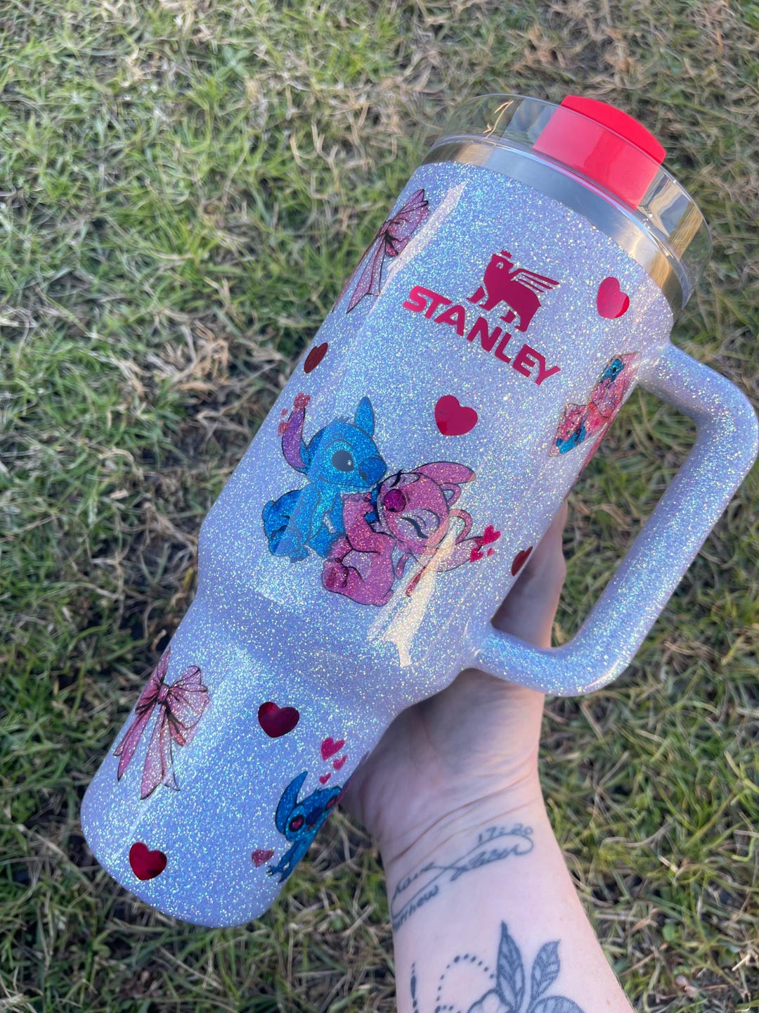 1 READY TO SHIP 40oz Real Stanley Customized Tumbler Love 40oz ...