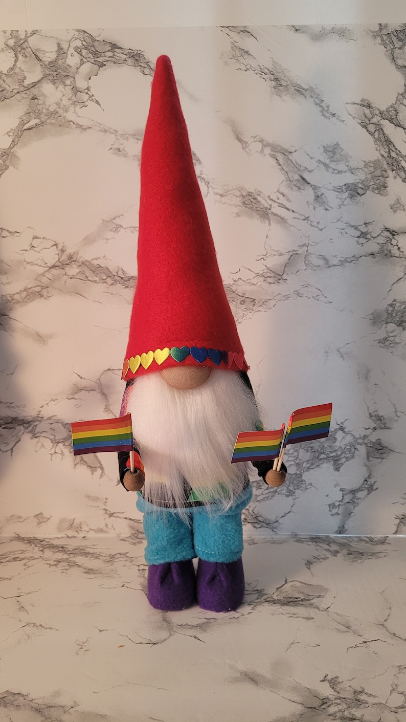 PRIDE GNOME, Lgbtqia Pride, LGBTQIA+ Pride Gnome, Gay Pride Gnome ...