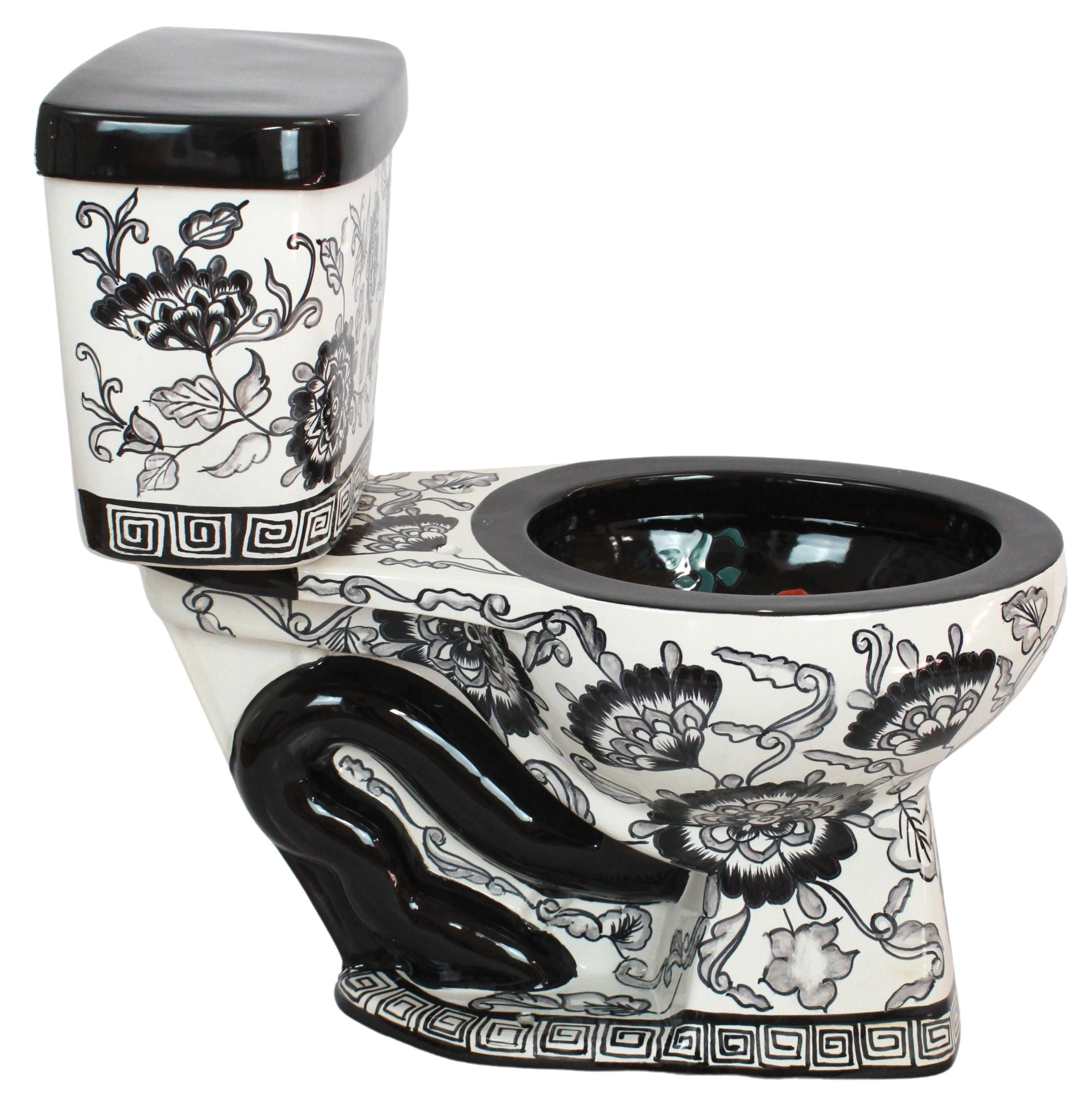 Mexican Talavera Ceramic Toilet Hand Painted - Dia De Muertos2 - - Etsy