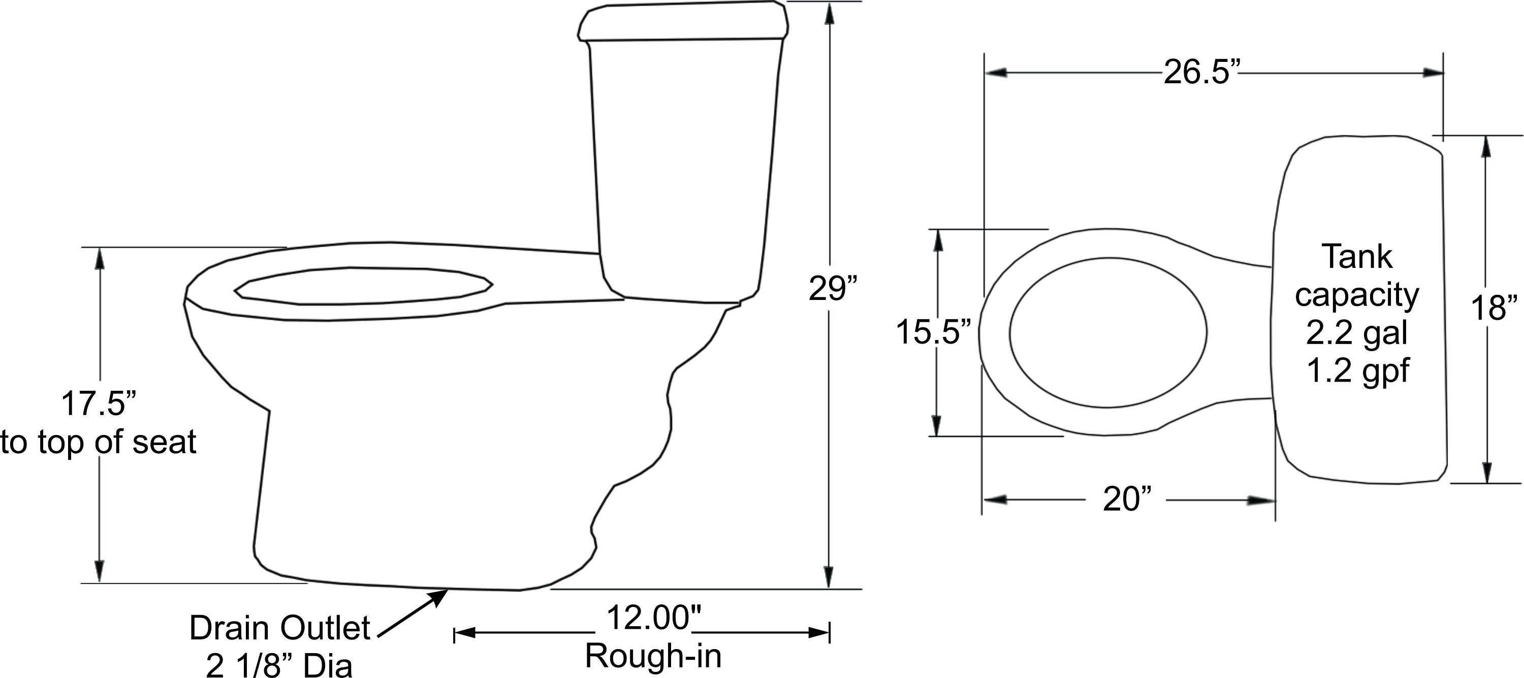 Toilet Dimensions