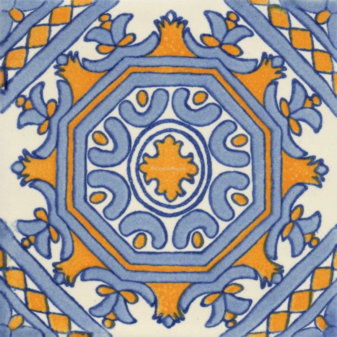 POOL TILES Mexican Talavera Ceramic Frost Proof Handcrafted | Etsy