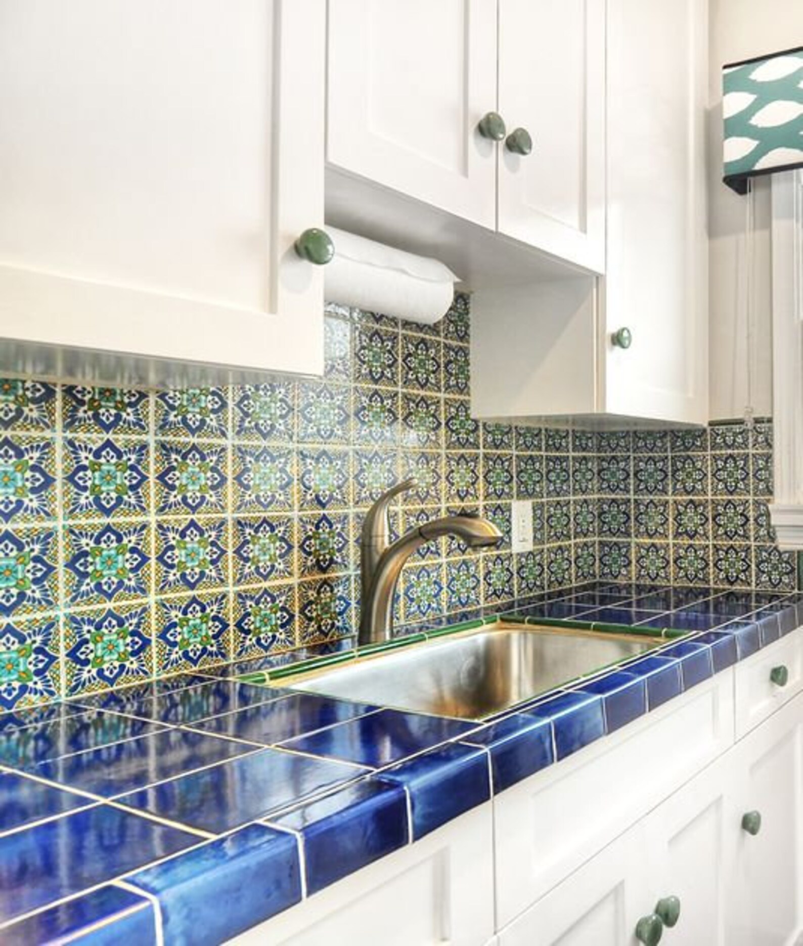 Mexican Talavera Angle V Cap Tiles Handcrafted - Etsy