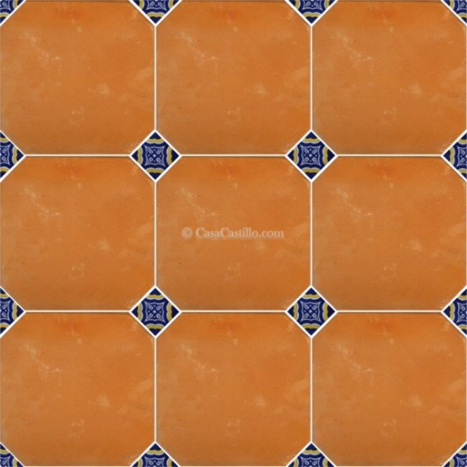 Mexican Saltillo Tiles Handcrafted Octagonal 1 Unsealed - Etsy