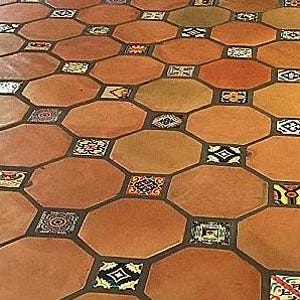 Mexican Saltillo Tiles Handcrafted - Hexagonal Unsealed - - Etsy