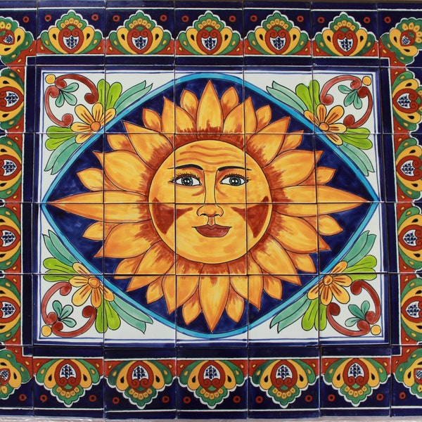 Large Tile Mural - Etsy