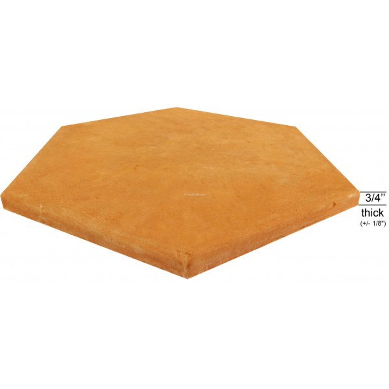 Mexican Saltillo Tiles Handcrafted Hexagonal1 Unsealed - Etsy