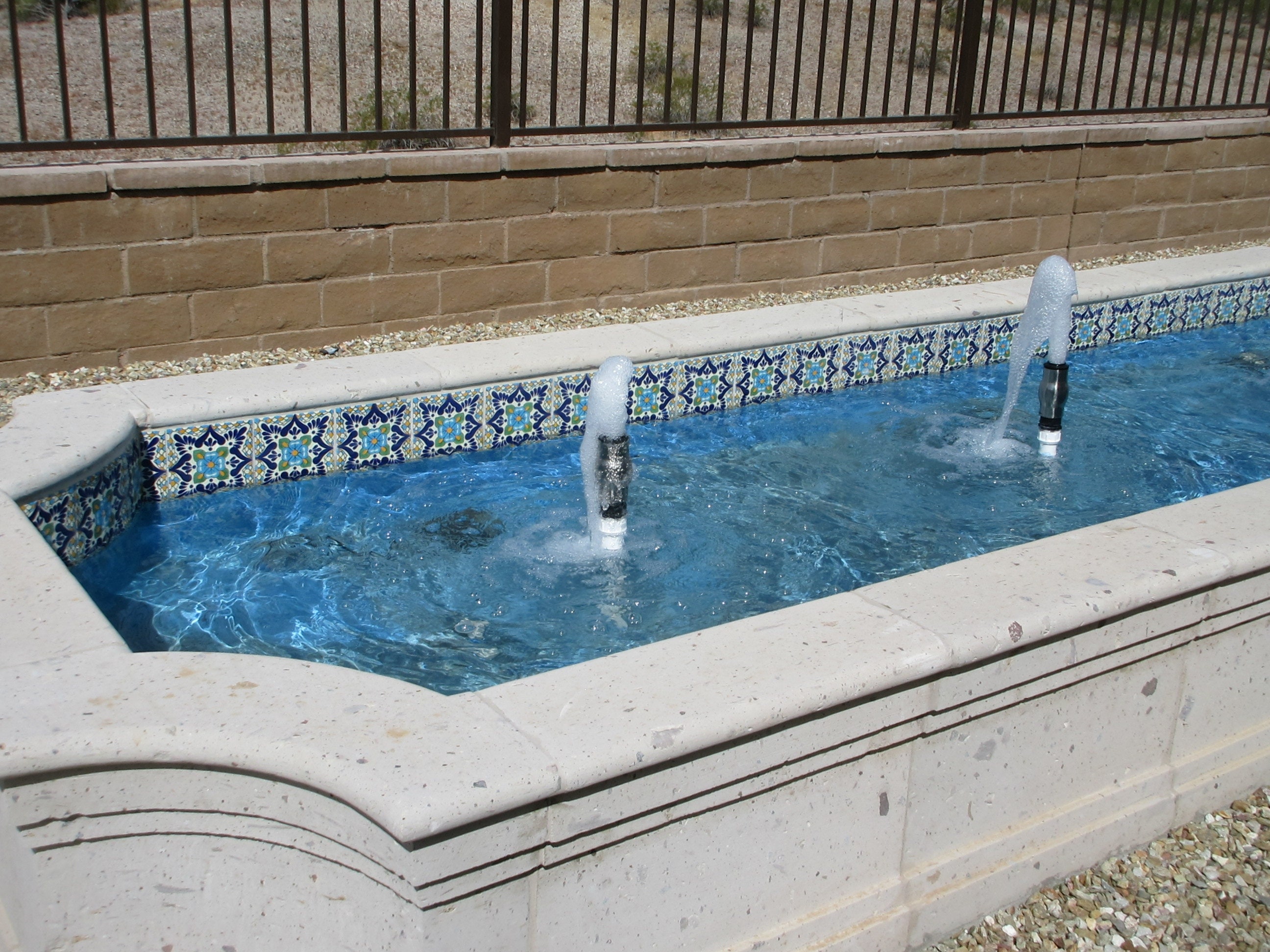 POOL TILES Mexican Talavera Ceramic Frost Proof Handcrafted - Etsy