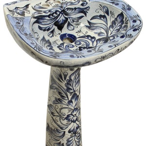 Mexican Talavera Ceramic Toilet Hand Painted - Alas De Angel - - Etsy