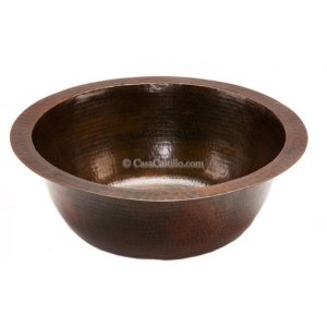 Mexican Copper Hand Round - Bar & Prep Jumbo - - Etsy