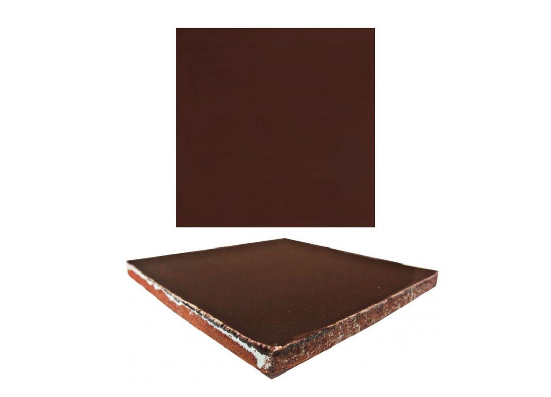 Mexican Talavera Ceramic Tiles Handcrafted - Chocolate - (you Select ...