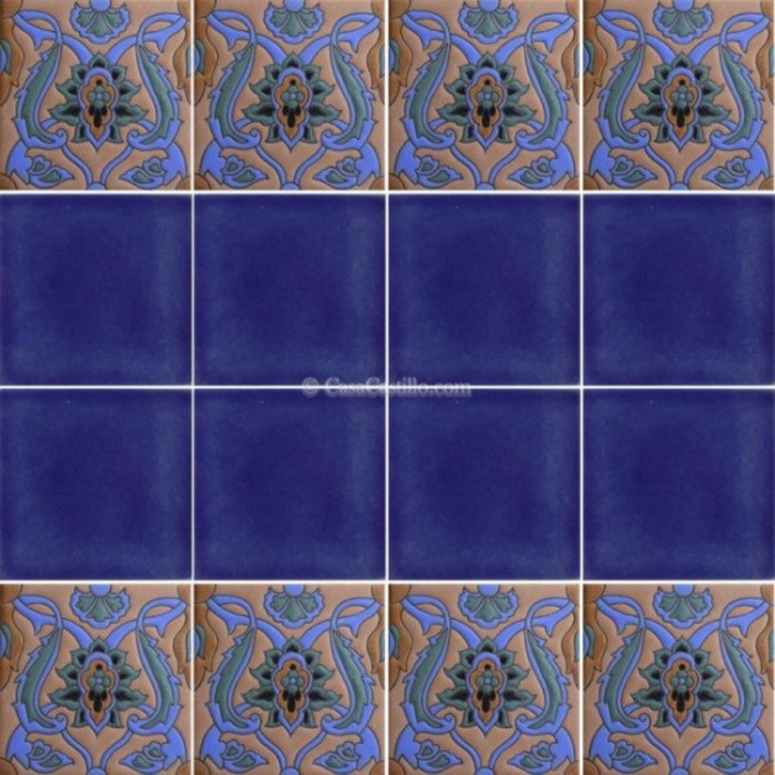 Ceramic High Relief Border Tiles Handcrafted Viveiro you - Etsy