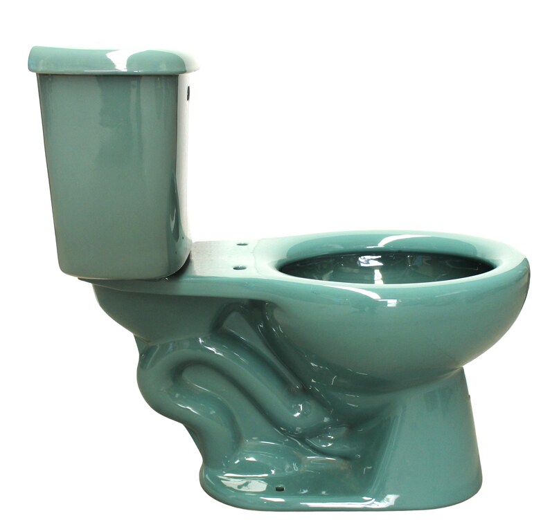 Mexican Talavera Ceramic Toilet Hand Painted - Verde Mar - - Etsy