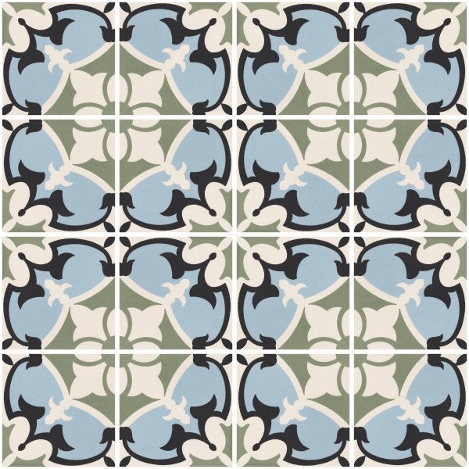 Mexican Ceramic Floor Tile Handcrafted CT28 - Etsy