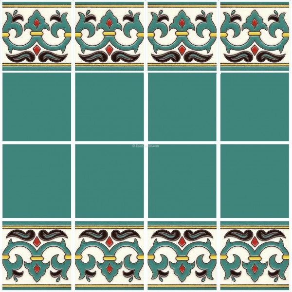 Ceramic High Relief Border Tiles Handcrafted Lugo2 you - Etsy