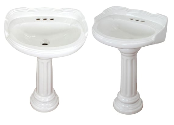 Roman Pedestal Sink Legend Traditional Victorian Style Basin Sink