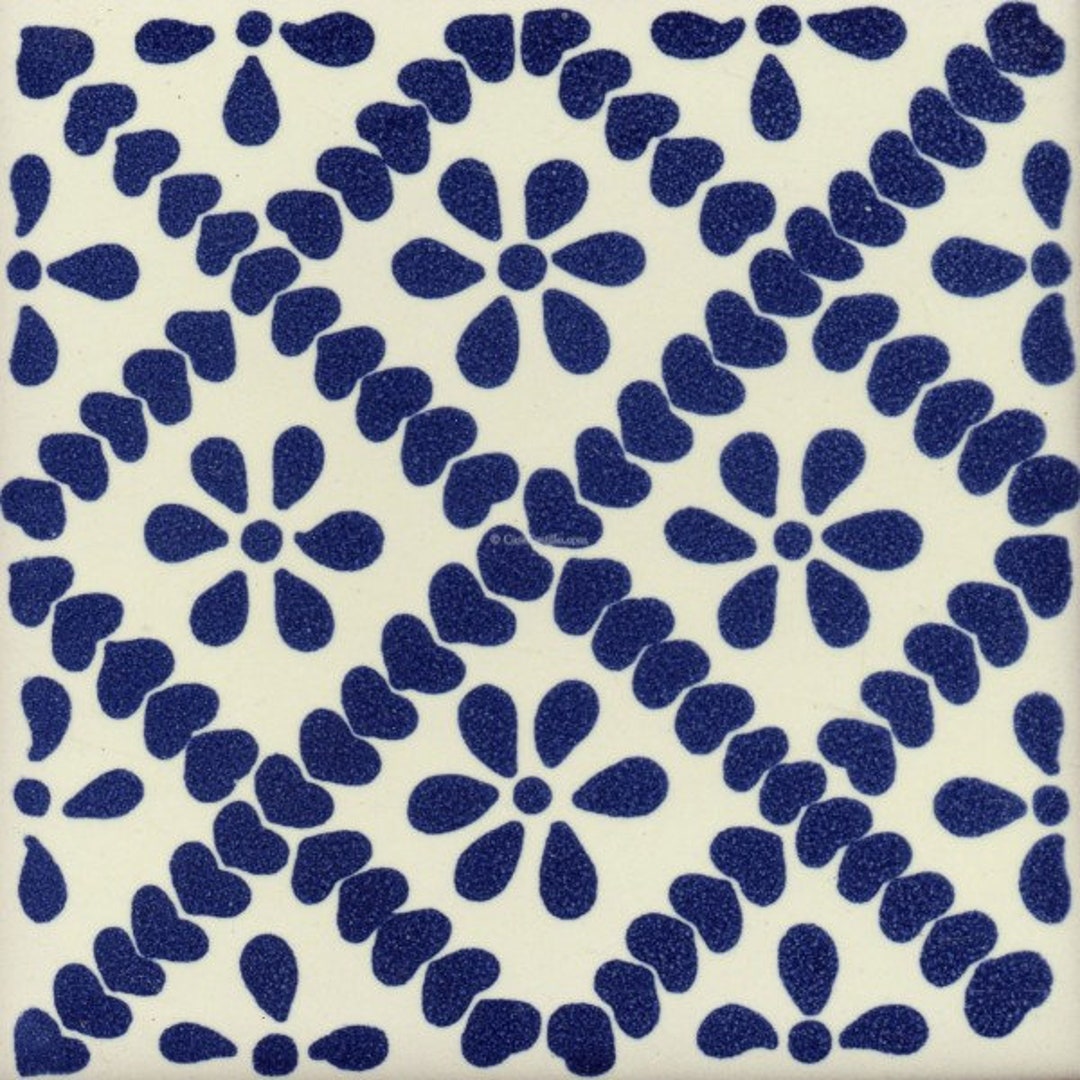 POOL TILES Mexican Talavera Ceramic Frost Proof Handcrafted Tiles ...