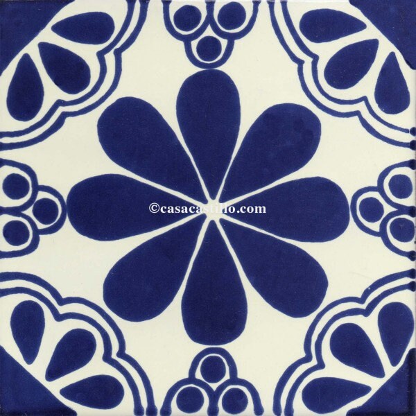 Mexican Talavera Ceramic Tiles Barroco Handcrafted Salinas - Etsy