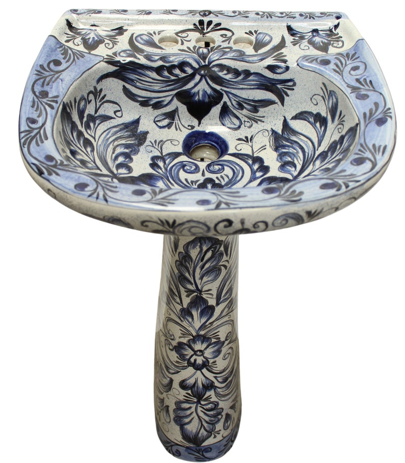 Mexican Talavera Ceramic Toilet Hand Painted Alas De Angel - Etsy