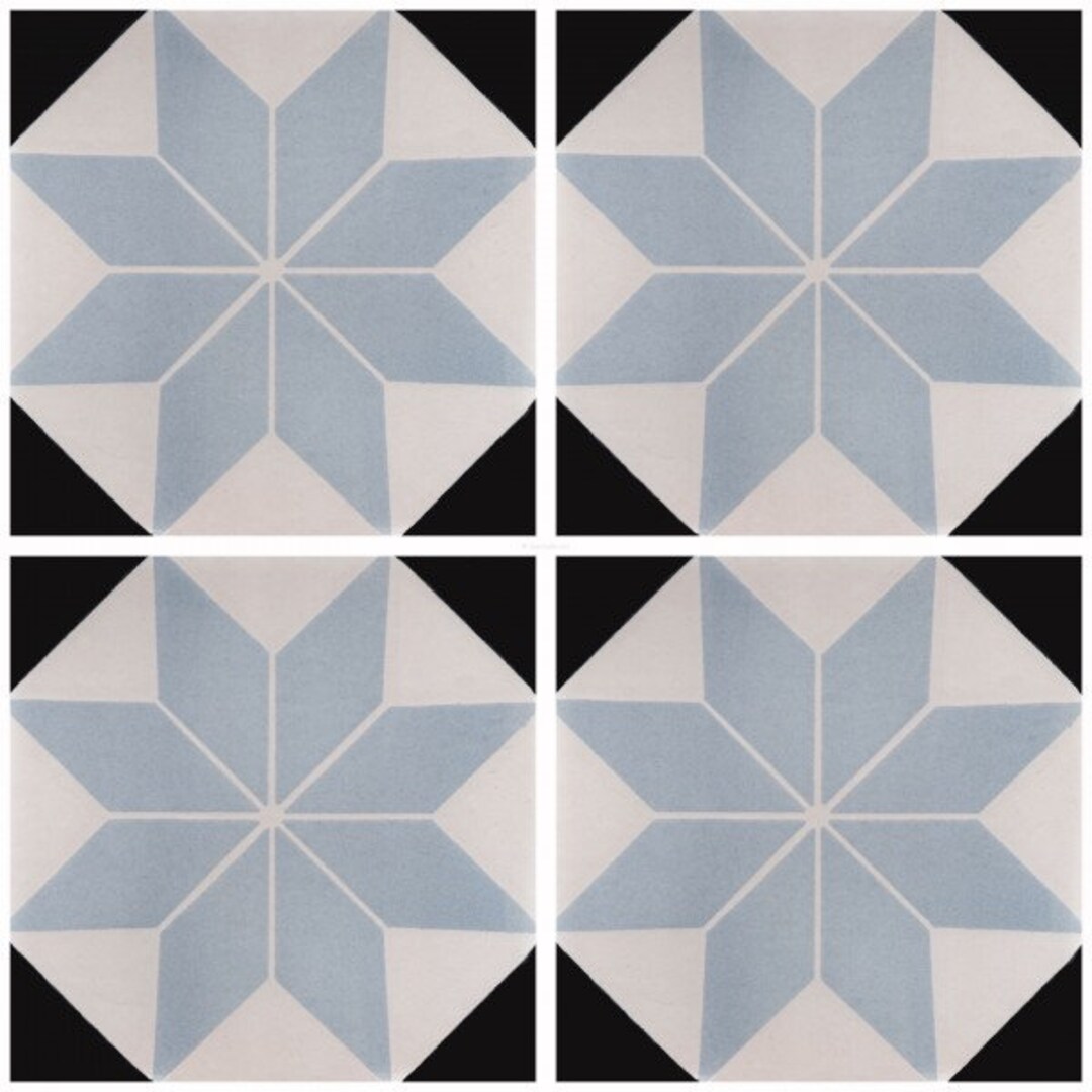 Mexican Ceramic Floor Tile Handcrafted CT37 8x8 - Etsy