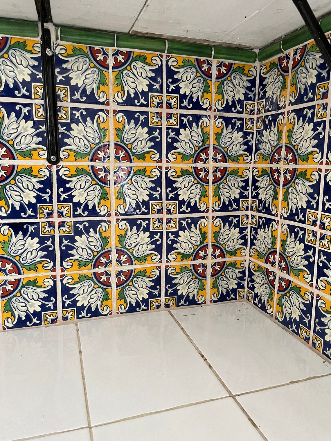POOL TILES Mexican Talavera Ceramic Frost Proof Handcrafted - Etsy