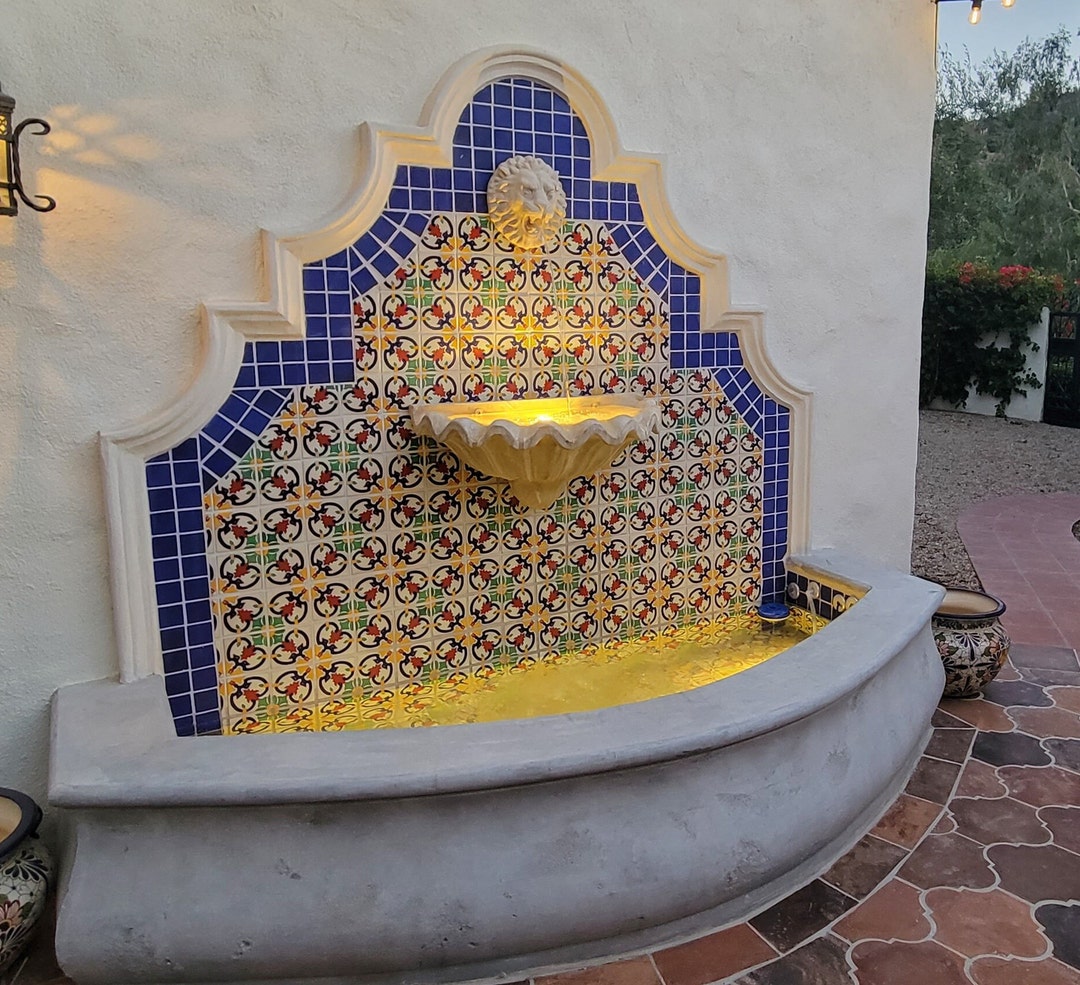 POOL TILES Mexican Talavera Ceramic Border Frost Proof Handcrafted ...