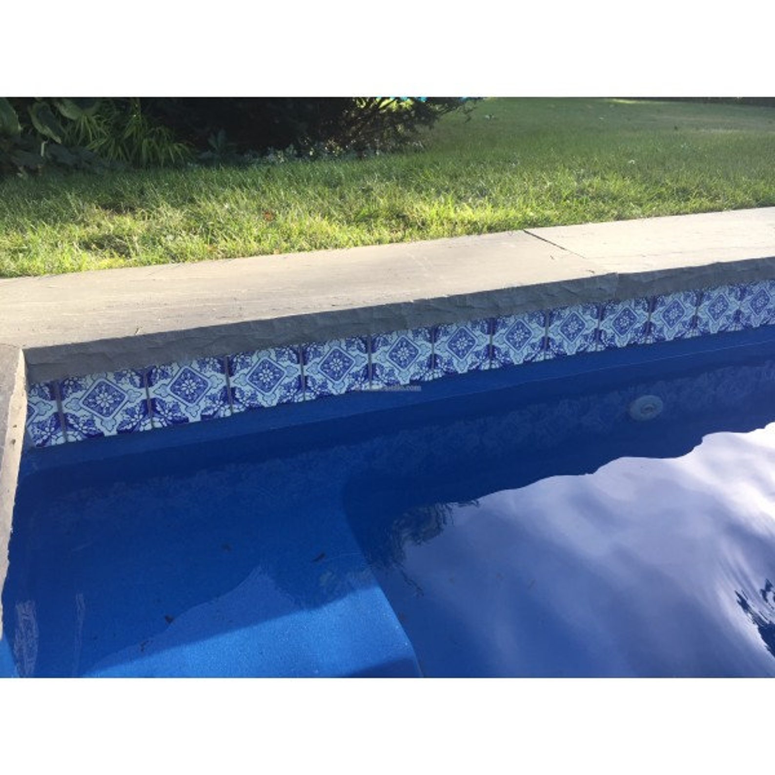 POOL TILES Mexican Talavera Ceramic Frost Proof Handcrafted - Etsy