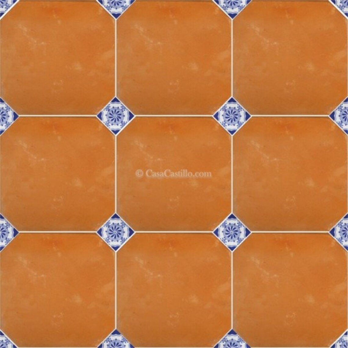Mexican Saltillo Tiles Handcrafted Octagonal 1 Unsealed - Etsy