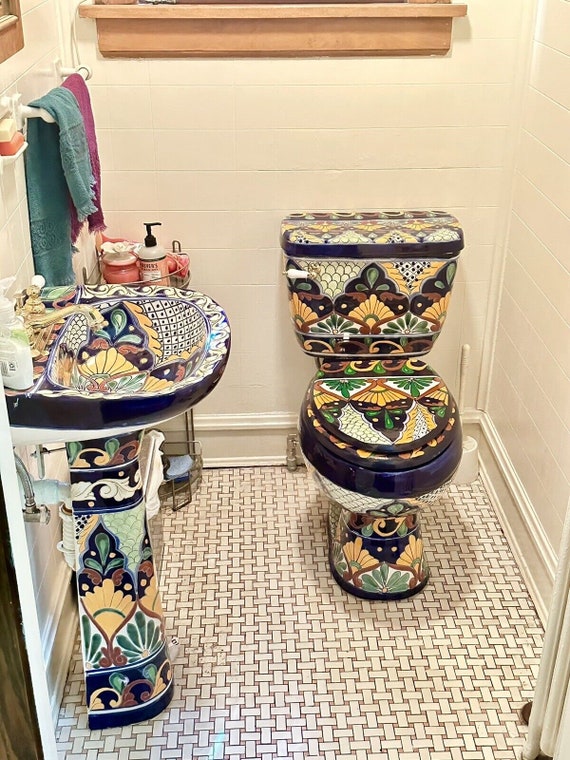 Mexican Style Toilet