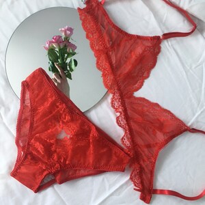 Lace Lingerie Set Sewing Pattern Bundle Includes Suspender Belt ...