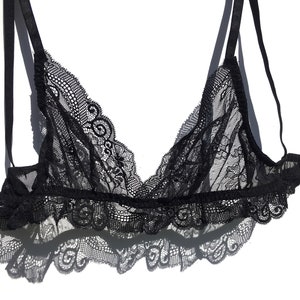 Esty Lace Bralette Sewing Pattern | Download Triangle Soft Bra Pattern ...