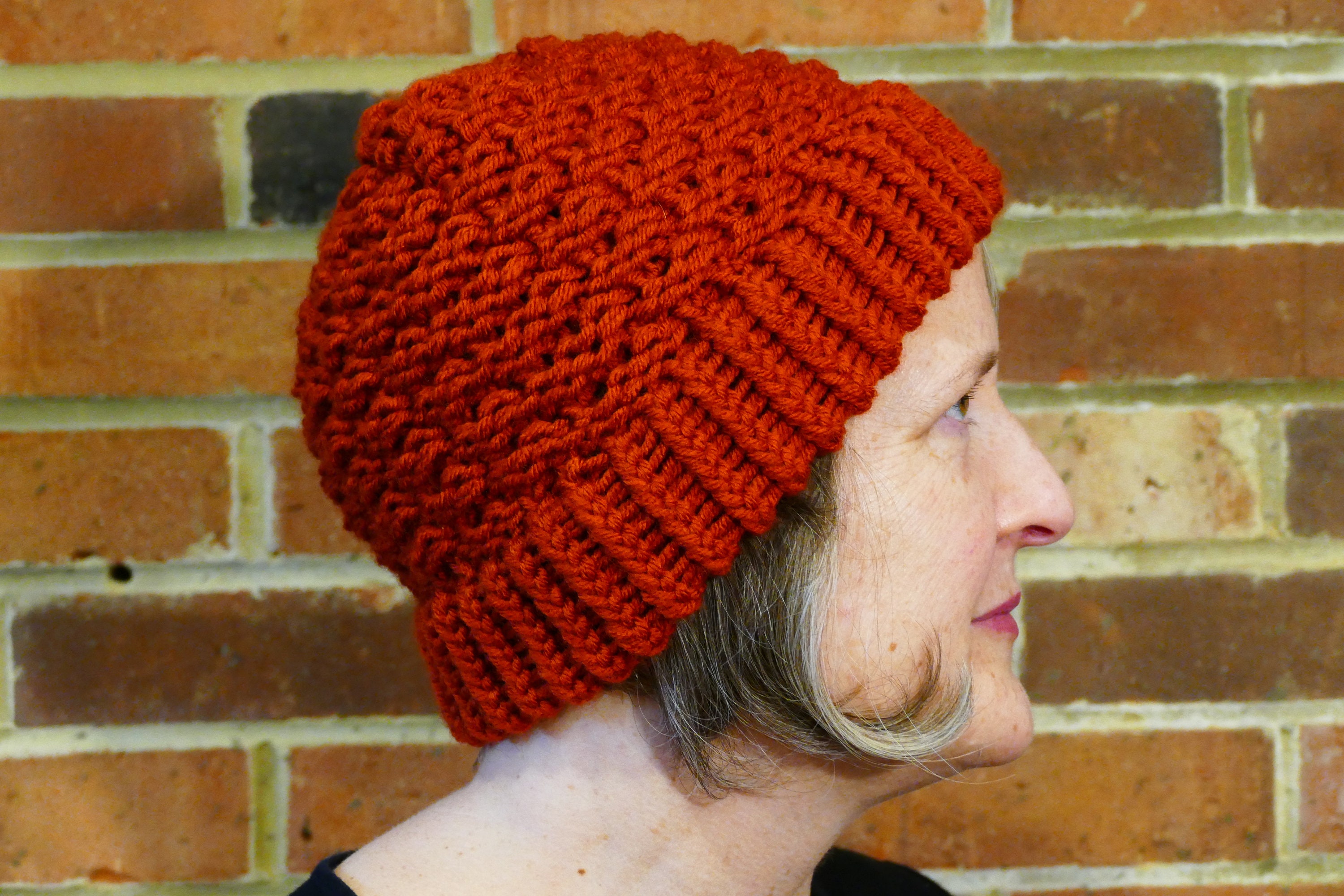 Loom-knitted Hats With Patterns - Etsy