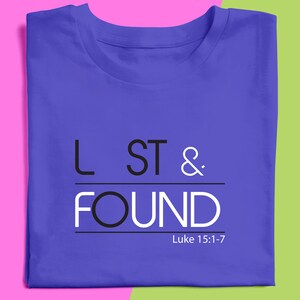 Lost and Found T-shirt Design - Etsy