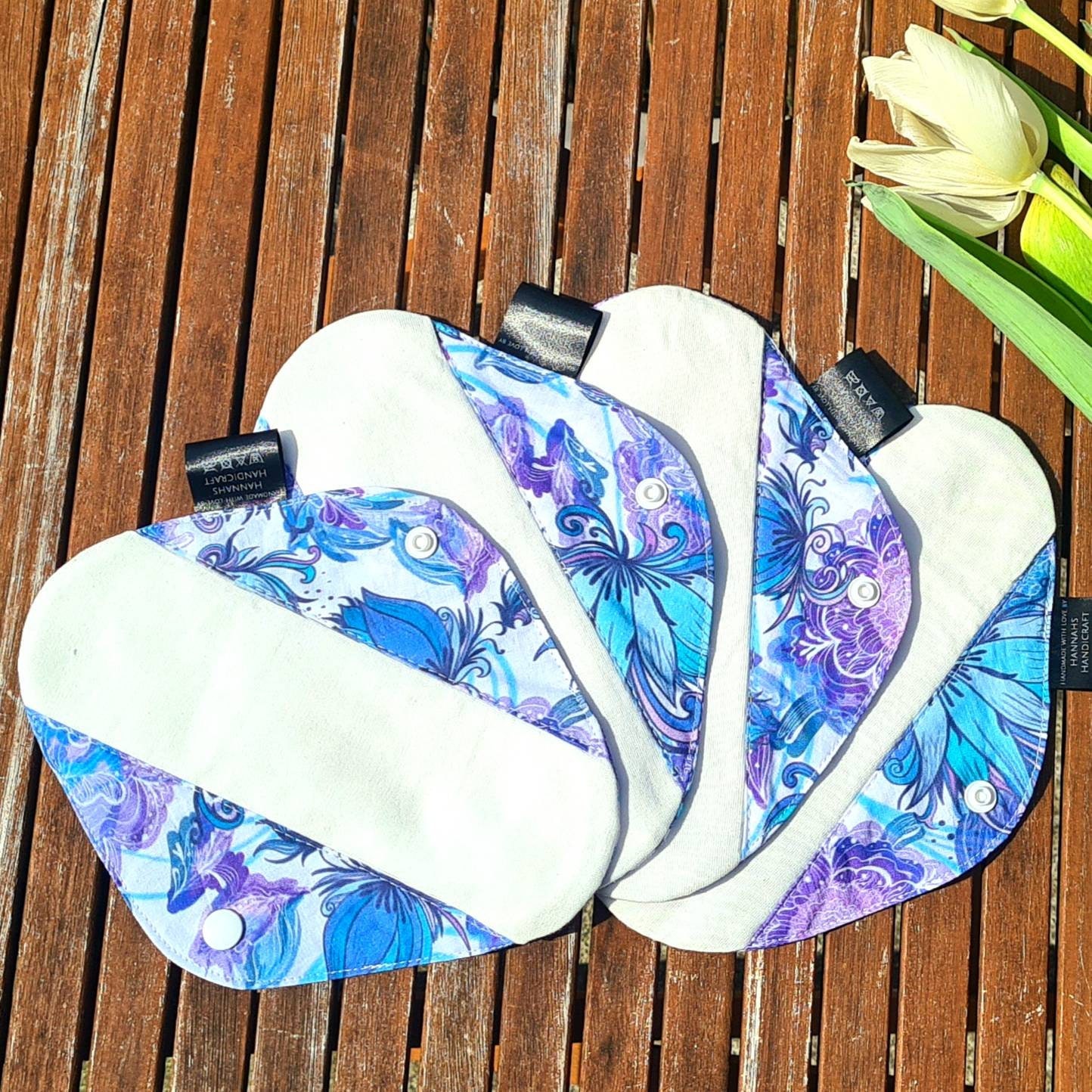 Cotton Fabric Pads and Panty Liners With PUL Moisture - Etsy UK