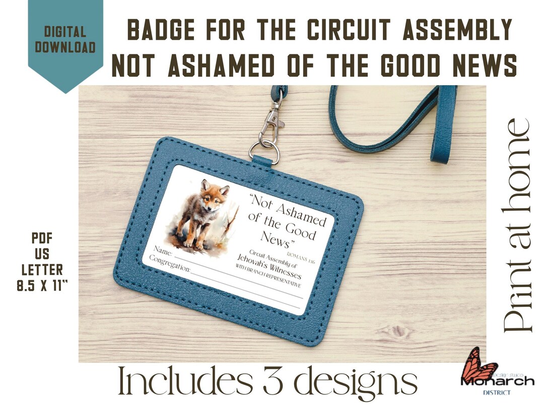 ENGLISH Lapel/badge for the Circuit Assembly “not Ashamed of the Good ...