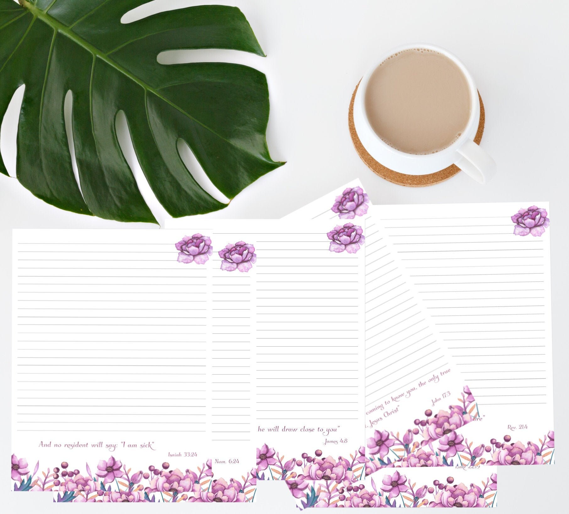 6 JW Letter Writing Paper Digital Paper. Spiritual - Etsy