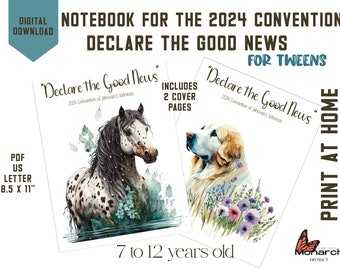 Declare the Good News Kids Activity Book FREE Sticker & Bookmark 2024 ...